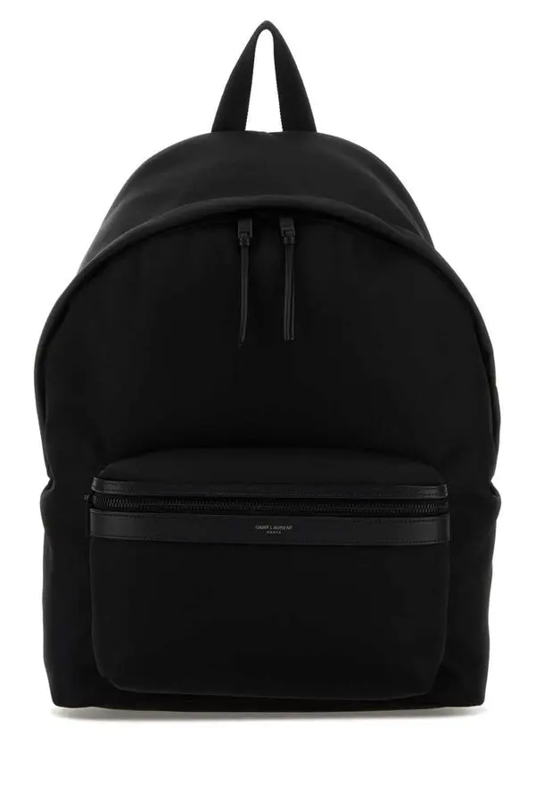 Saint Laurent City Backpack - Black