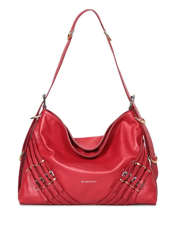 Givenchy Leather Shoulder Bag - Red