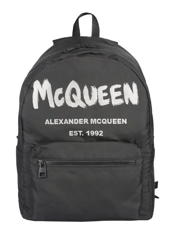 Alexander McQueen Metropolitan Backpack - Black