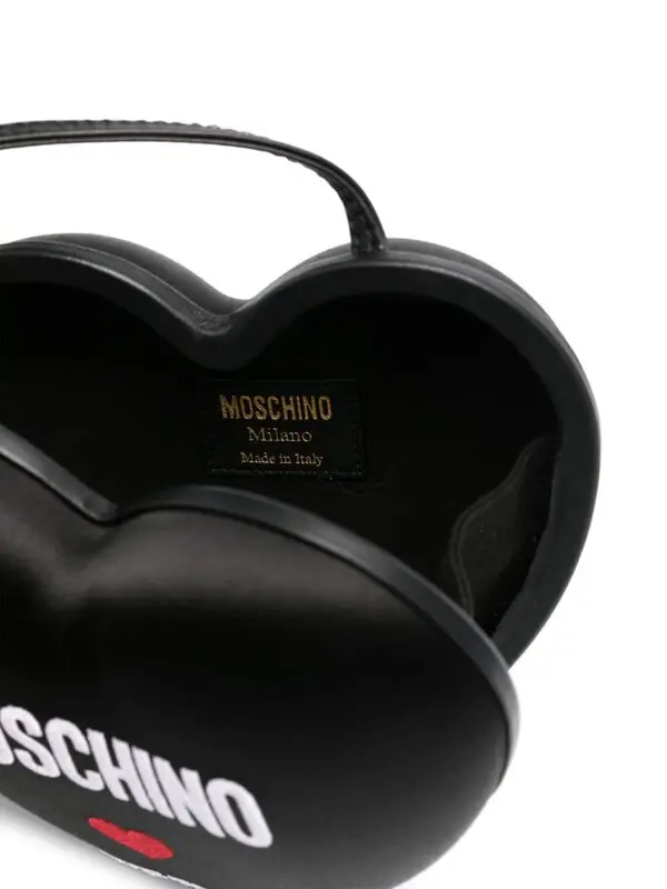Moschino Embroidered Shoulder Bag