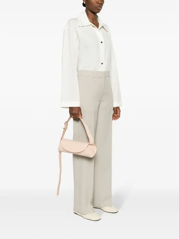JIL SANDER Cannolo Iconic Line Shoulder Bag - Pink