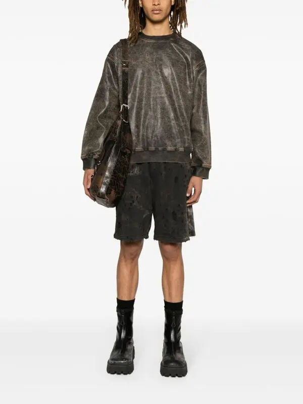 DIESEL® P-crown-n2 Cotton Track Shorts
