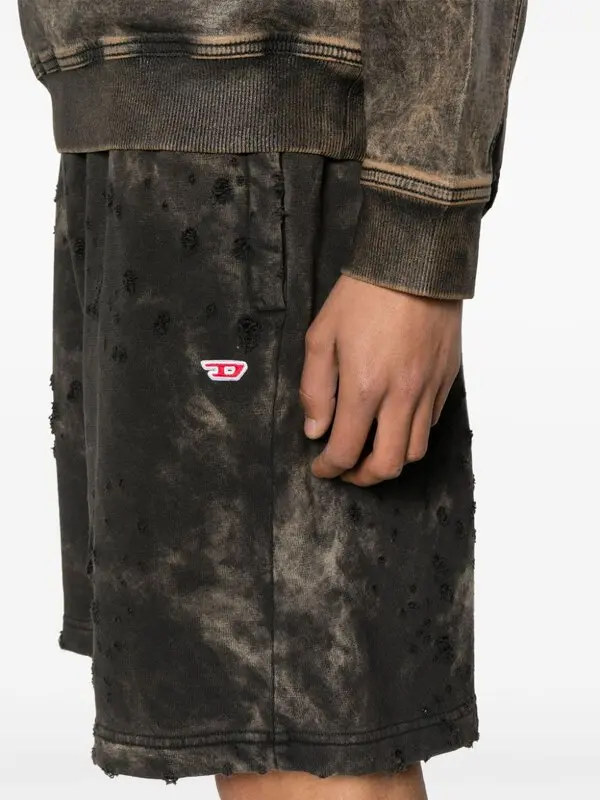 DIESEL® P-crown-n2 Cotton Track Shorts