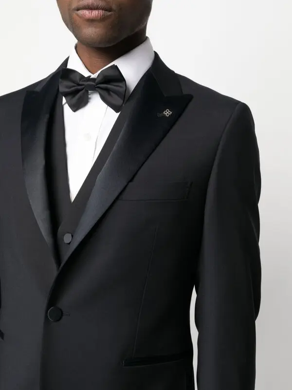 Tagliatore Single-breasted Virgin-wool Suit - Blue