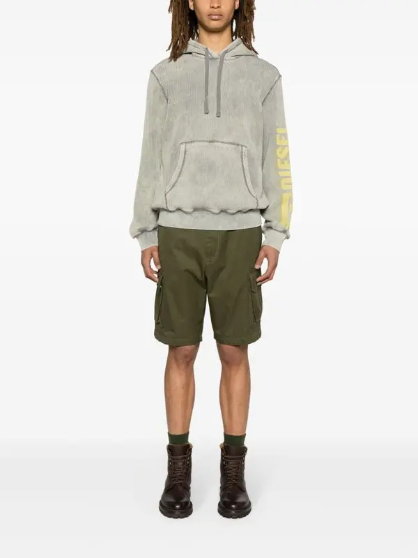 DIESEL® P-argym Cotton Cargo Shorts