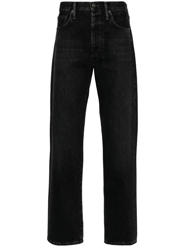 Acne Studios Mid-rise Straight-leg Jeans
