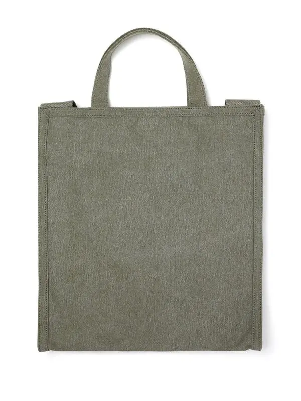 A.p.c. Logo-print Tote Bag - Green