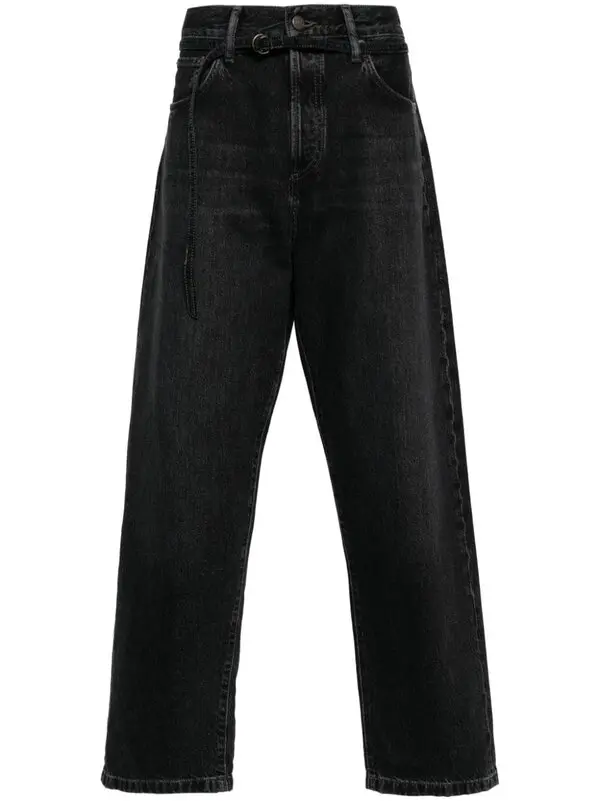 Acne Studios Mid-rise Wide-leg Jeans