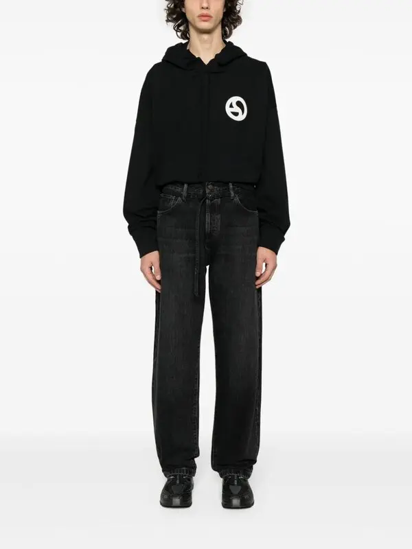 Acne Studios Mid-rise Wide-leg Jeans