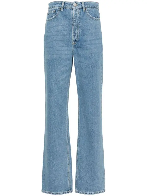 BY MALENE BIRGER Miliumlo Mid-rise Straight-leg Jeans - Blue