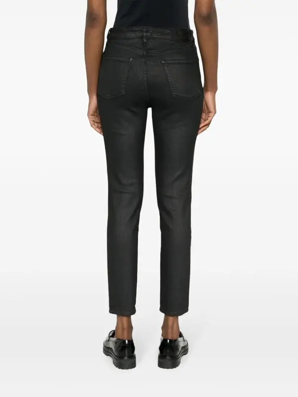Ralph Lauren High-rise Skinny-leg Jeans - Black