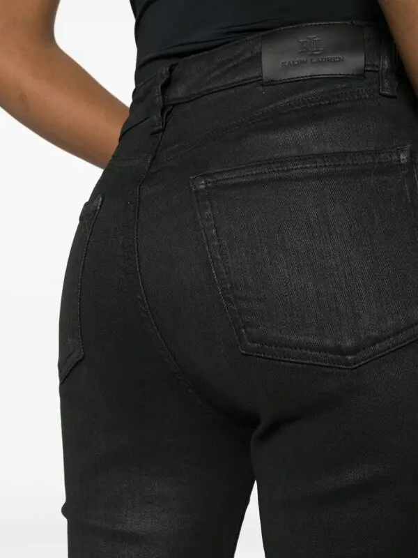 Ralph Lauren High-rise Skinny-leg Jeans - Black