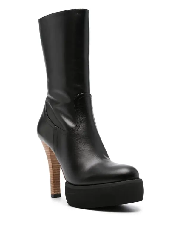 PALOMA BARCELO Hella 125mm Leather Boots