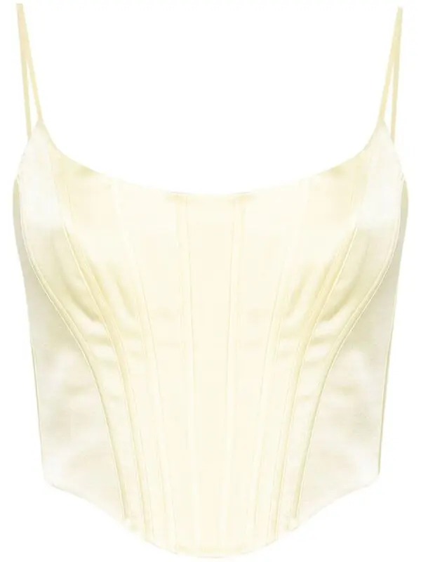 Zimmermann Silk Corset Top