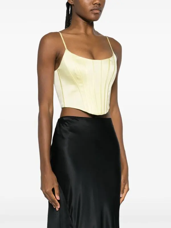 Zimmermann Silk Corset Top