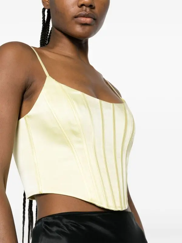 Zimmermann Silk Corset Top