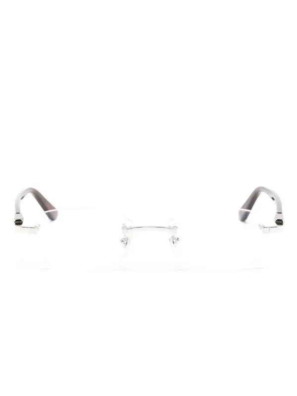 Cartier Rimless Rectangle-frame Glasses