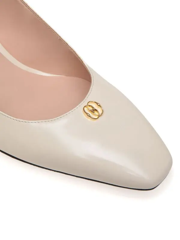 Bally Slingback Leather Pumps