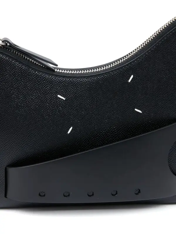MAISON MARGIELA Small Snatched Shoulder Bag - Black