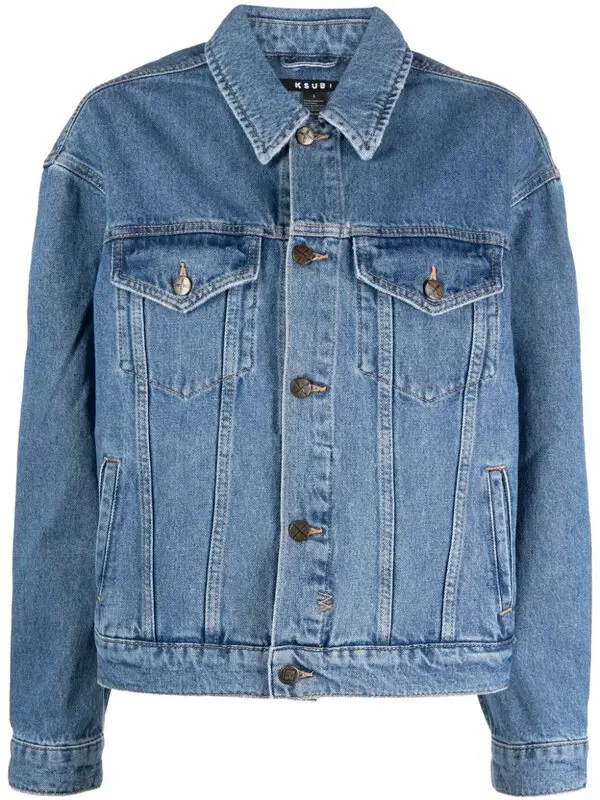 Ksubi Heritage Denim Trucker Jacket - Blue
