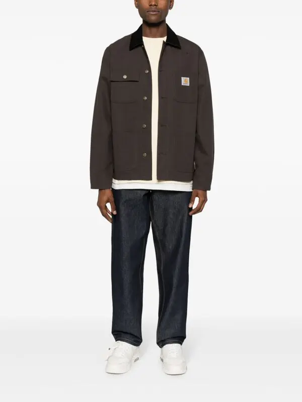 Carhartt Work In Progress Single Knee Straight Leg Jeans - Blue
