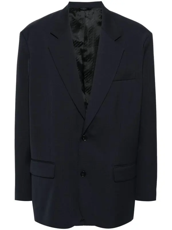 Acne Studios Single-breasted Blazer - Blue