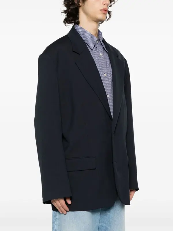 Acne Studios Single-breasted Blazer - Blue