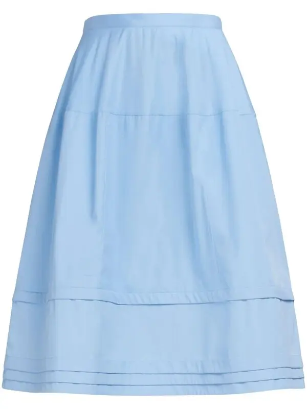Marni A-line Pleated Midi Skirt