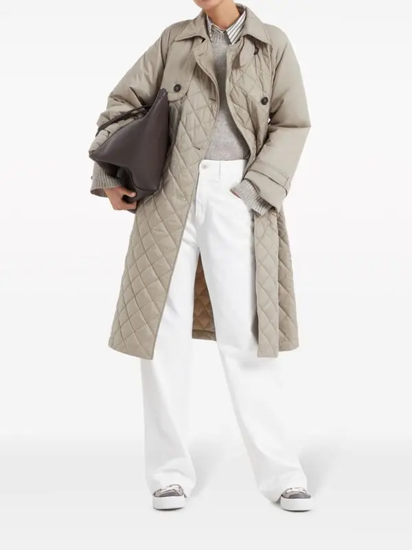 Brunello Cucinelli Stripe-print Silk Shirt
