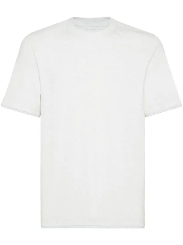 Brunello Cucinelli Crew-neck Cotton T-shirt