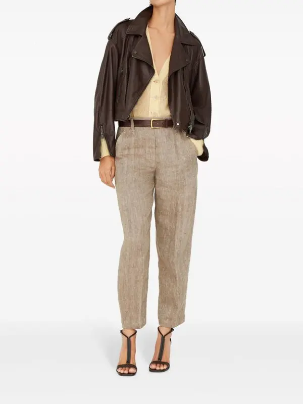 Brunello Cucinelli Drop-shoulder Mohair-blend Cardigan