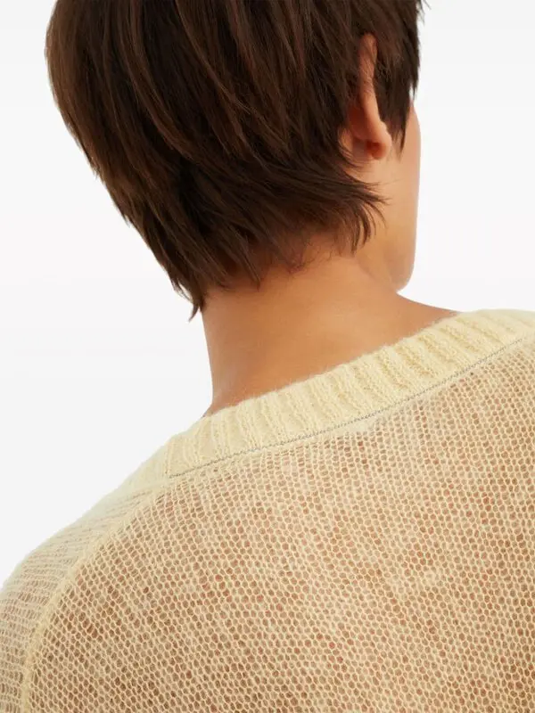 Brunello Cucinelli Drop-shoulder Mohair-blend Cardigan