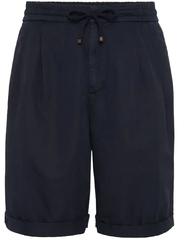 Brunello Cucinelli Drawstring Waistband Bermuda Shorts