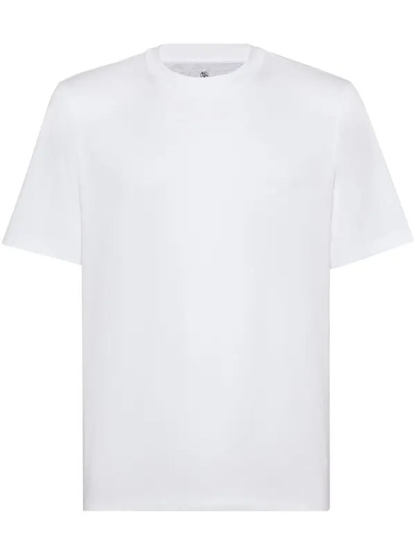 Brunello Cucinelli Crew-neck Jersey Cotton T-shirt