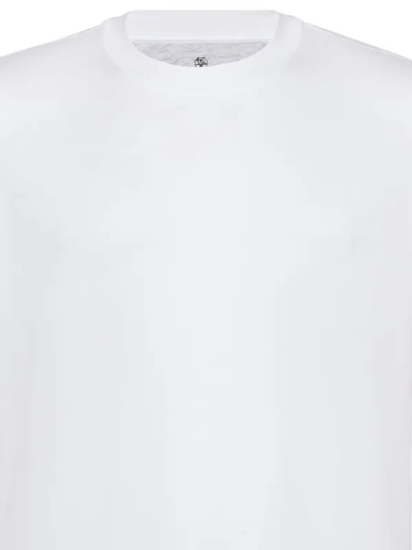 Brunello Cucinelli Crew-neck Jersey Cotton T-shirt