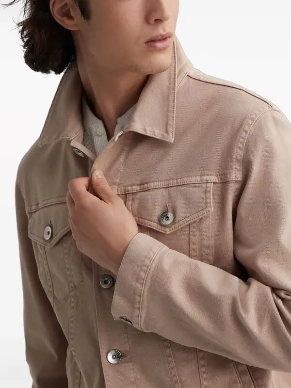 Brunello Cucinelli Classic-collar Denim Jacket