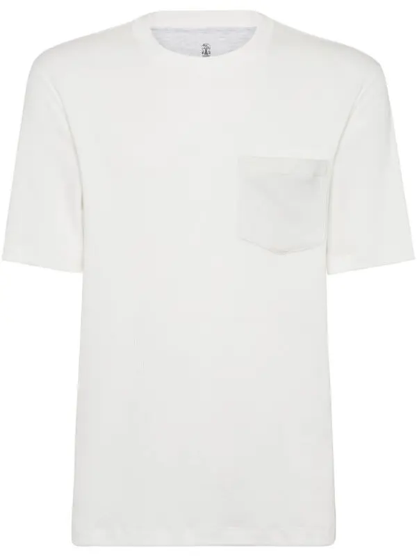 Brunello Cucinelli Patch-pocket Cotton T-shirt