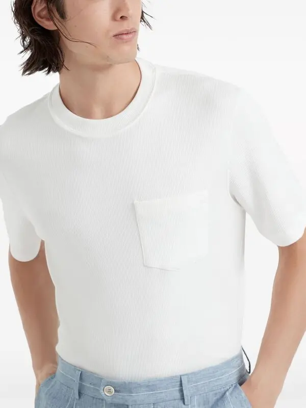 Brunello Cucinelli Patch-pocket Cotton T-shirt