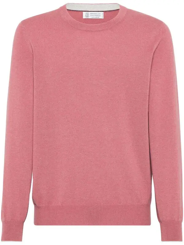 Brunello Cucinelli Fine-knit Cashmere Jumper - Red