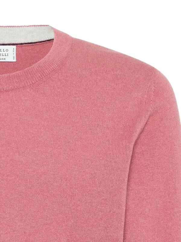 Brunello Cucinelli Fine-knit Cashmere Jumper - Red