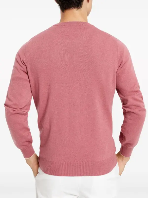 Brunello Cucinelli Fine-knit Cashmere Jumper - Red