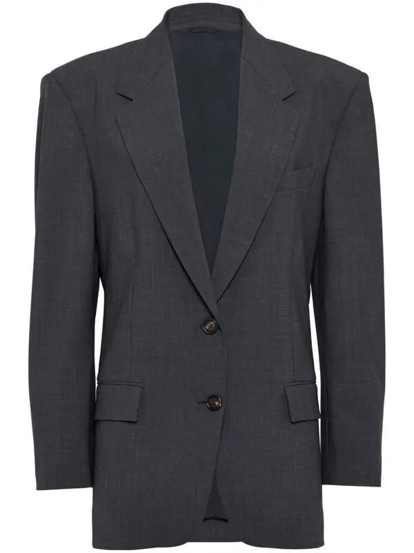 Brunello Cucinelli Notched-lapels Single-breasted Blazer