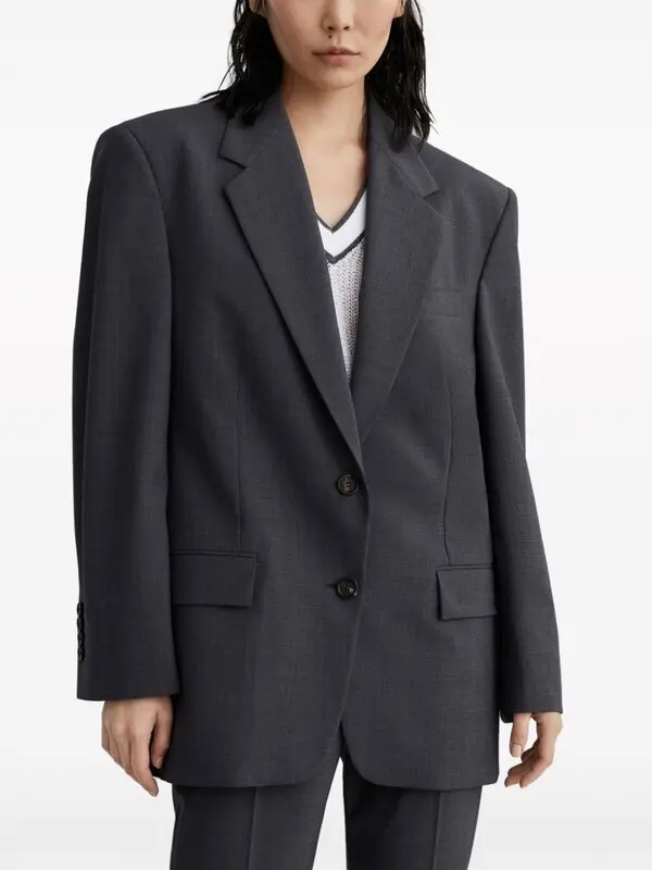 Brunello Cucinelli Notched-lapels Single-breasted Blazer