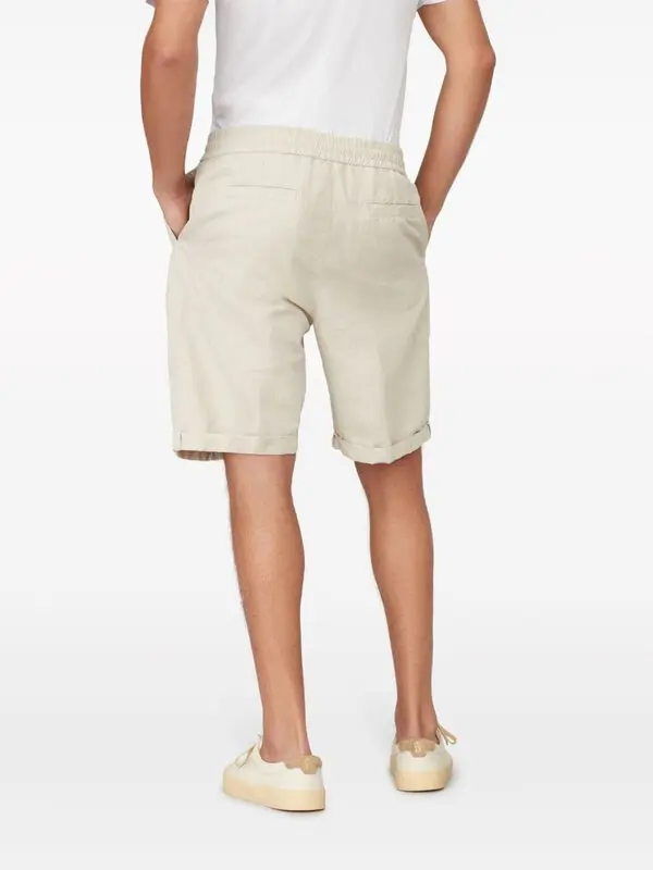 Brunello Cucinelli Drawstring-waistband Knee-length Bermuda Shorts