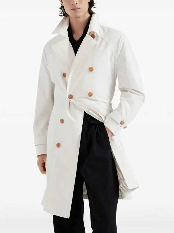 Brunello Cucinelli Double-breasted Trench Coat