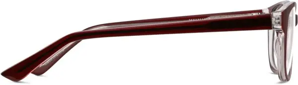 Zenni Vintage Inspired Oval Eyeglasses - Red