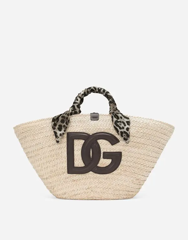 Dolce & Gabbana Medium Kendra Shopper With Dg Logo - Multicolor