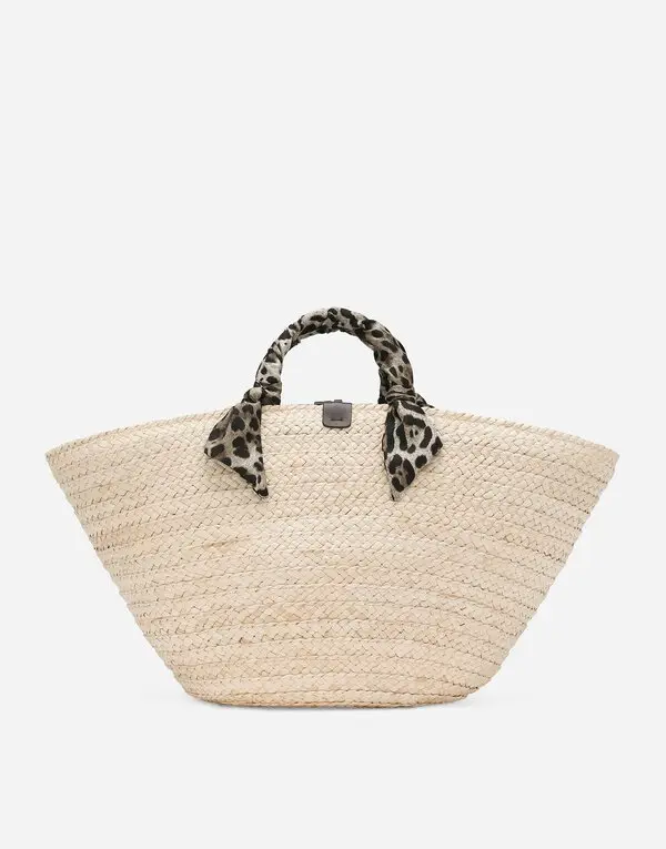 Dolce & Gabbana Medium Kendra Shopper With Dg Logo - Multicolor