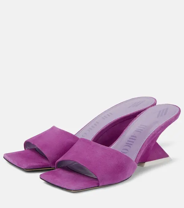 Attico Cheope 60 Suede Mules