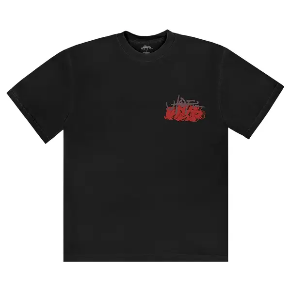 TRAVIS SCOTT Utopia X Kaws Tee Ii - Black